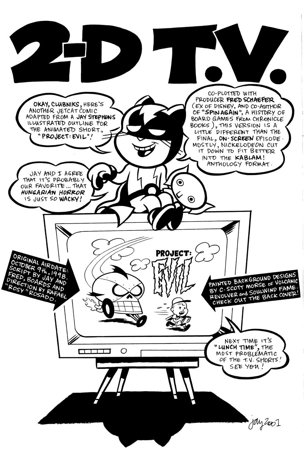 Read online Jetcat Clubhouse comic - Issue #2
