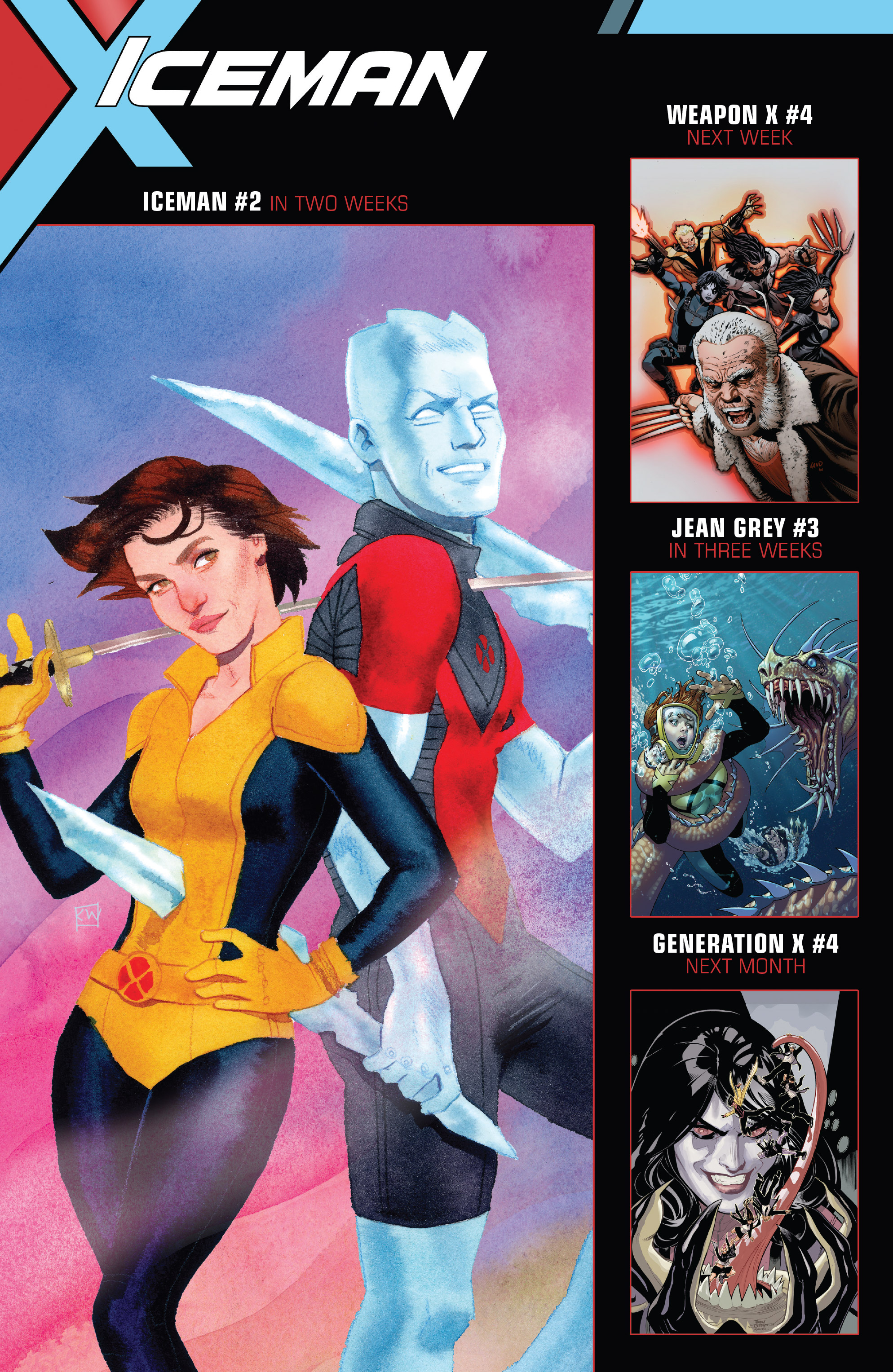 Read online Iceman (2017) comic - Issue #1