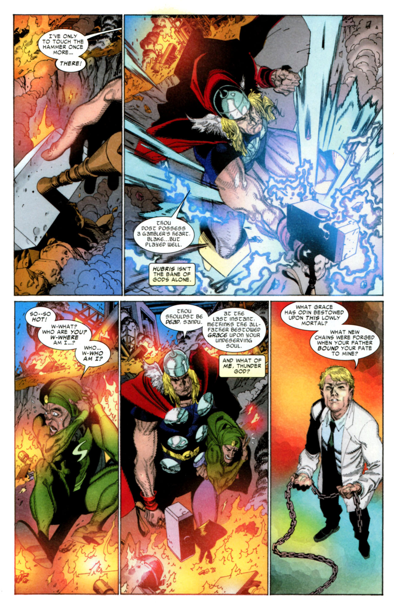 Read online Thor: First Thunder comic - Issue #3