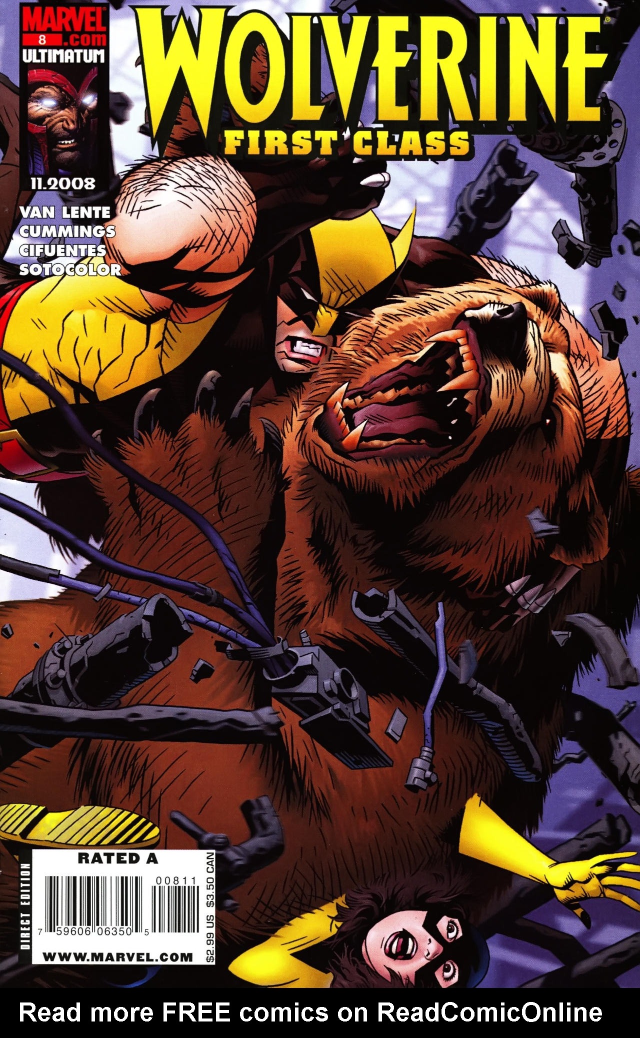 Read online Wolverine: First Class comic - Issue #8