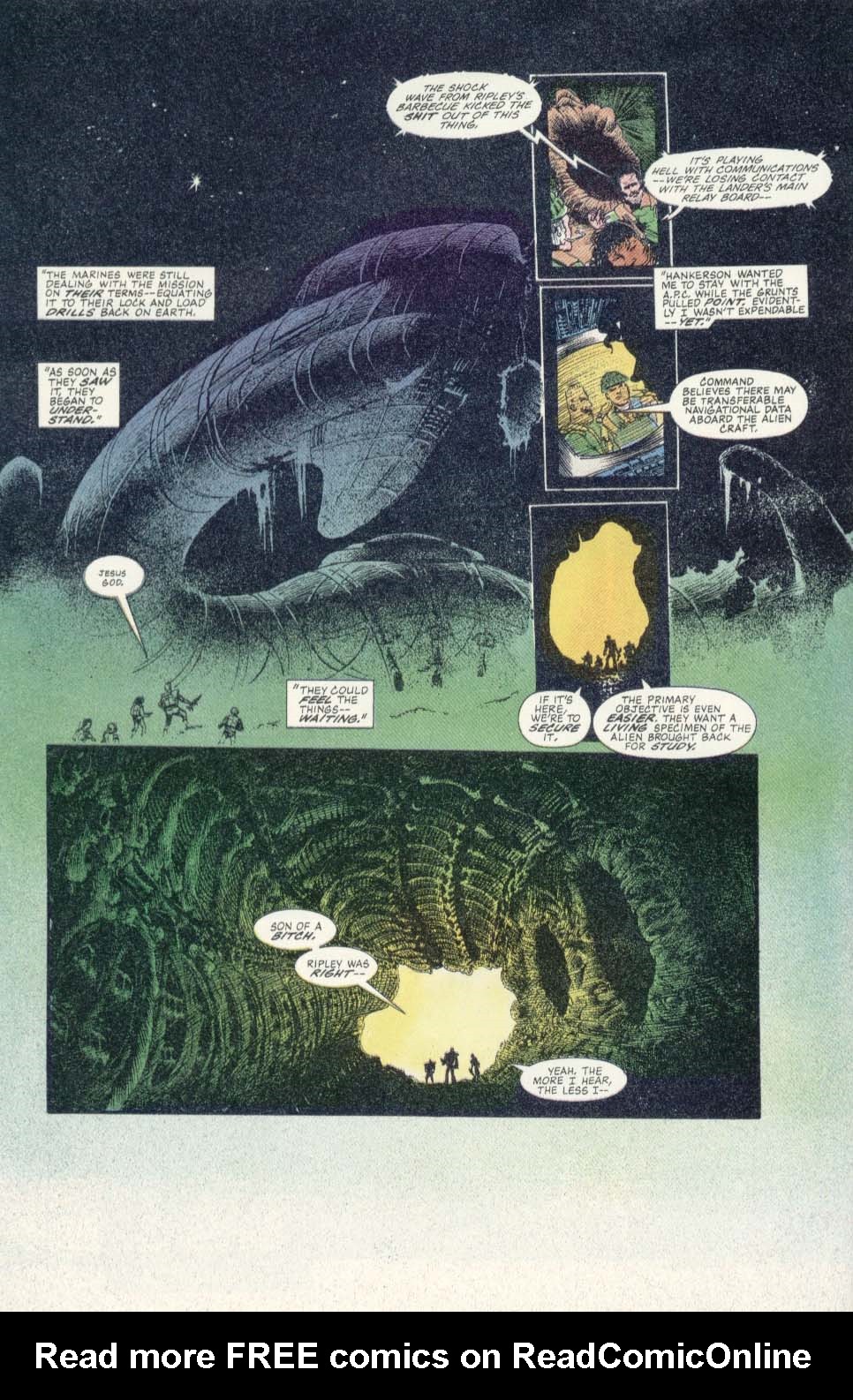 Read online Aliens: Earth War comic - Issue #1