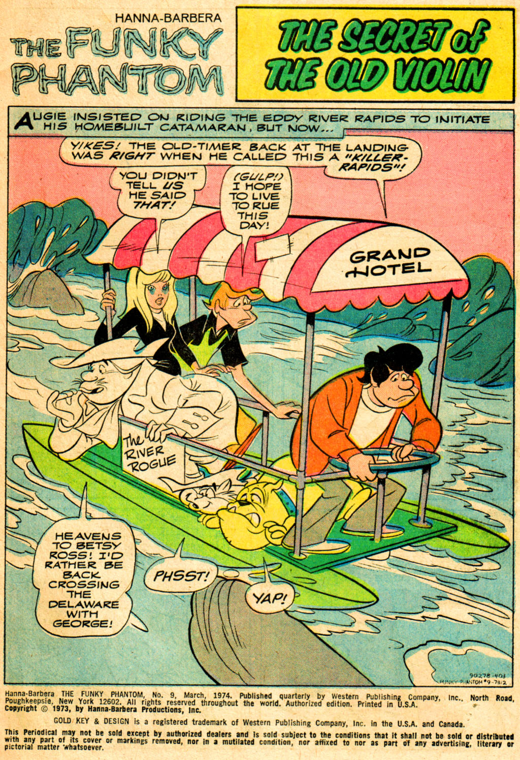 Read online The Funky Phantom comic - Issue #9