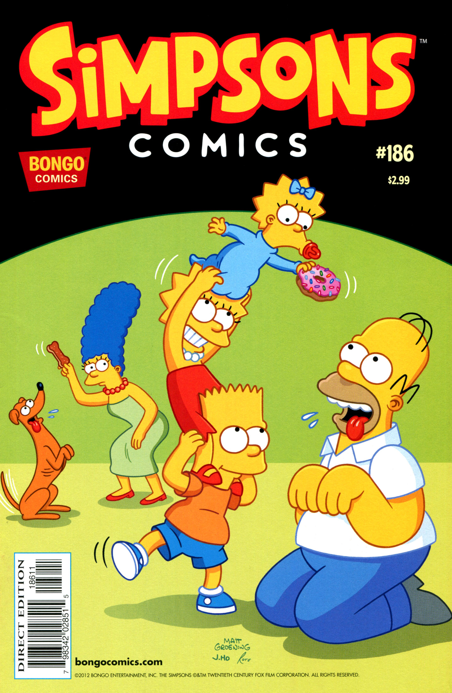 Read online Simpsons Comics comic - Issue #186