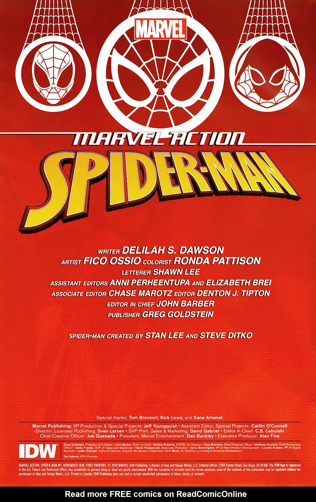 Read online Marvel Action: Spider-Man comic - Issue #1