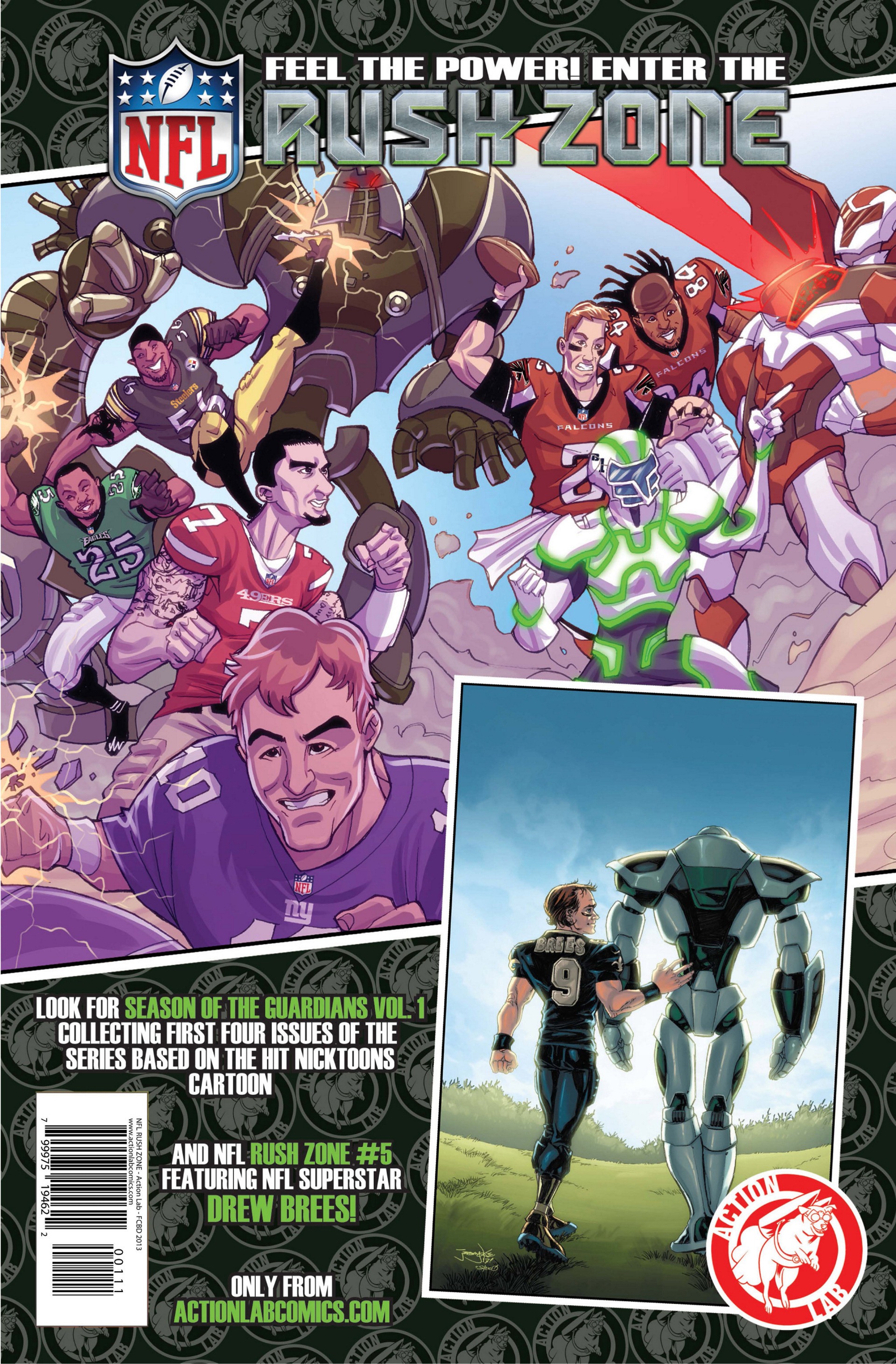 Read online NFL Rush Zone comic - Issue # Full