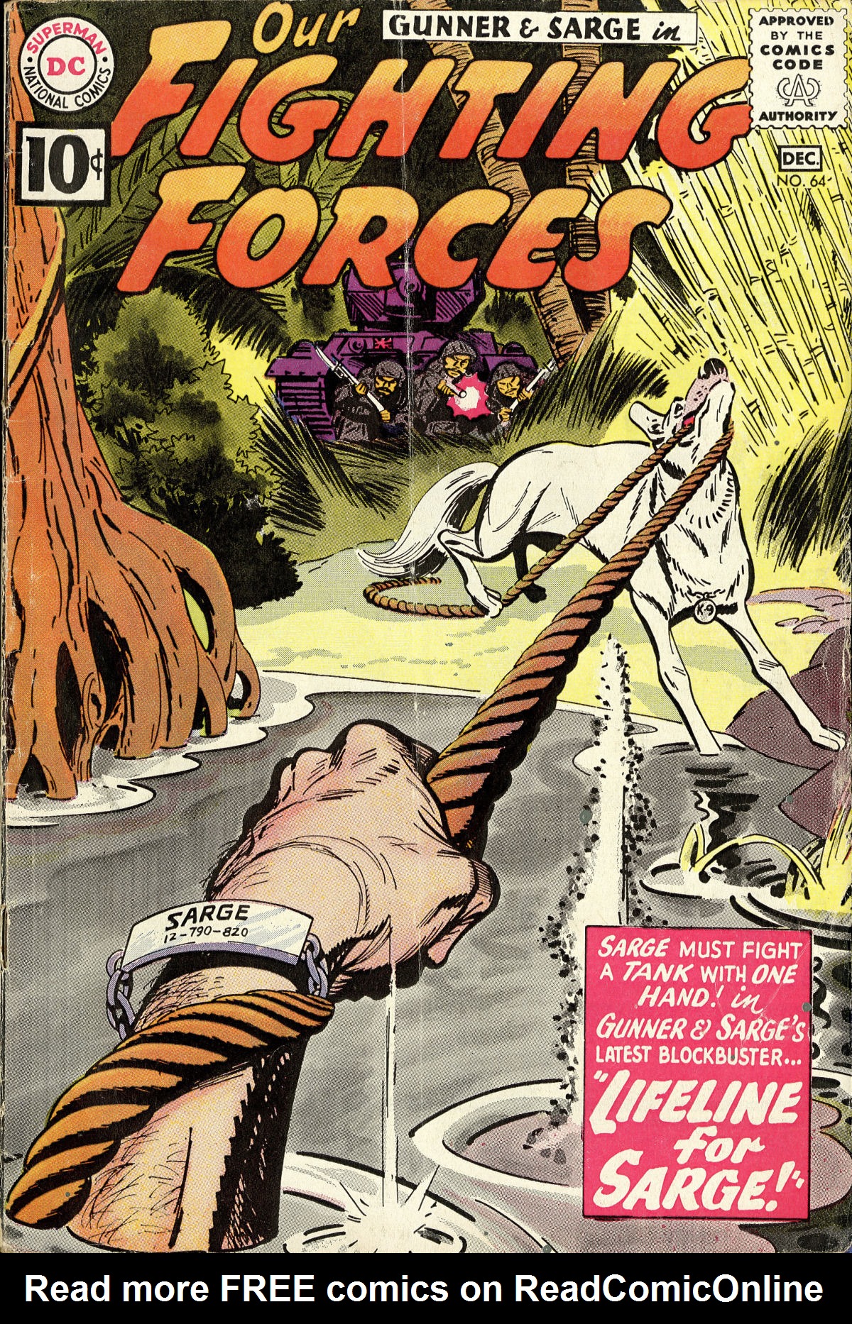 Read online Our Fighting Forces comic - Issue #64