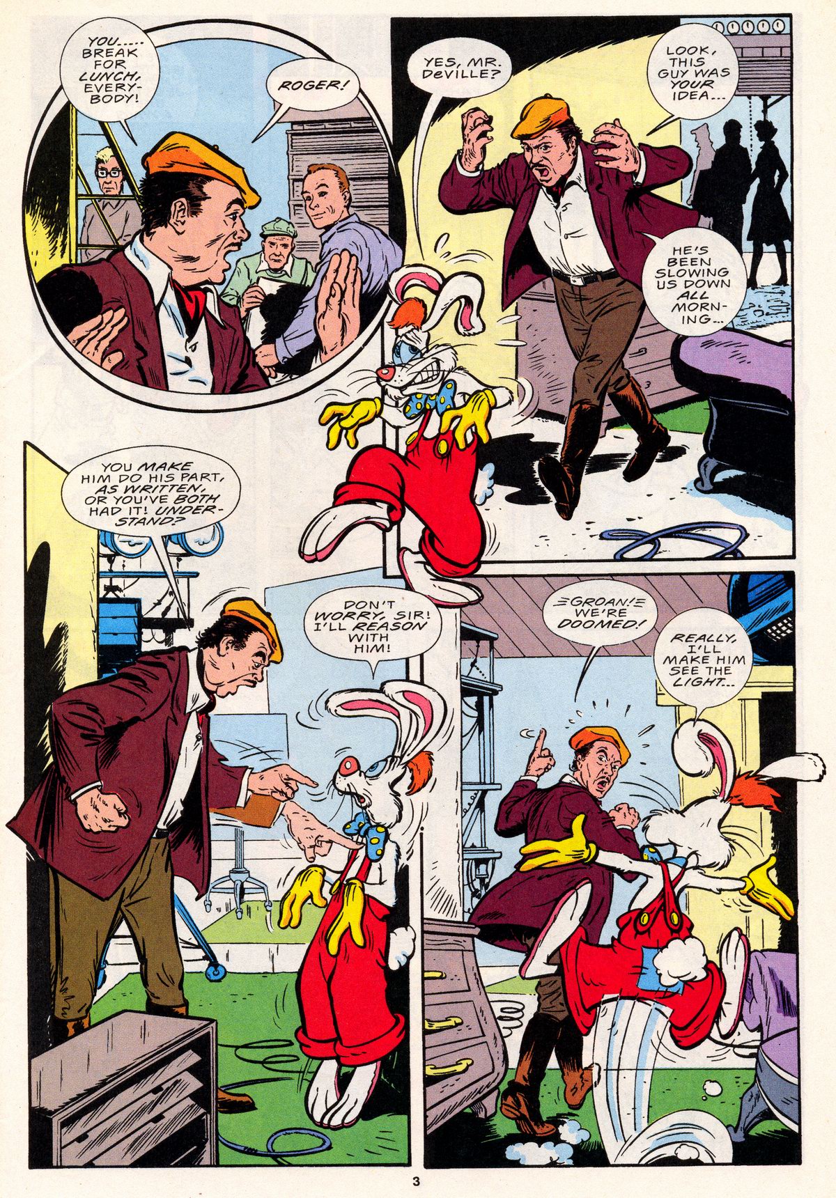 Read online Roger Rabbit comic - Issue #4
