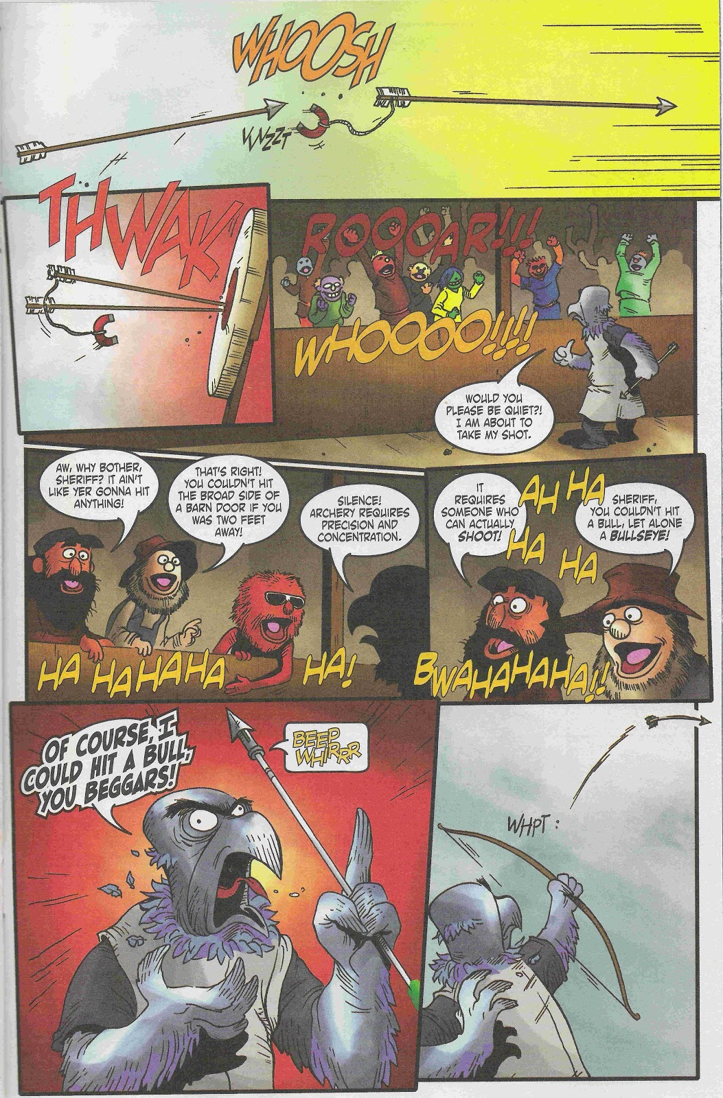 Read online Muppet Robin Hood comic - Issue #3