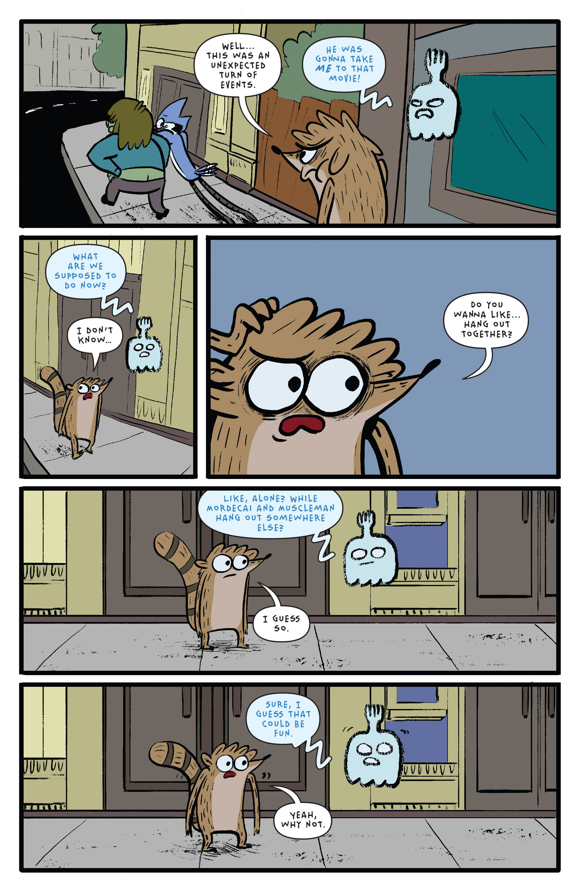 Read online Regular Show comic - Issue #22