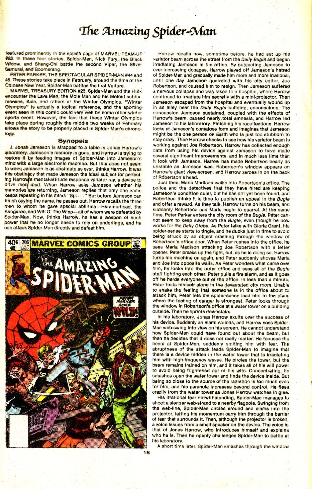 Read online The Official Marvel Index to The Amazing Spider-Man comic ...