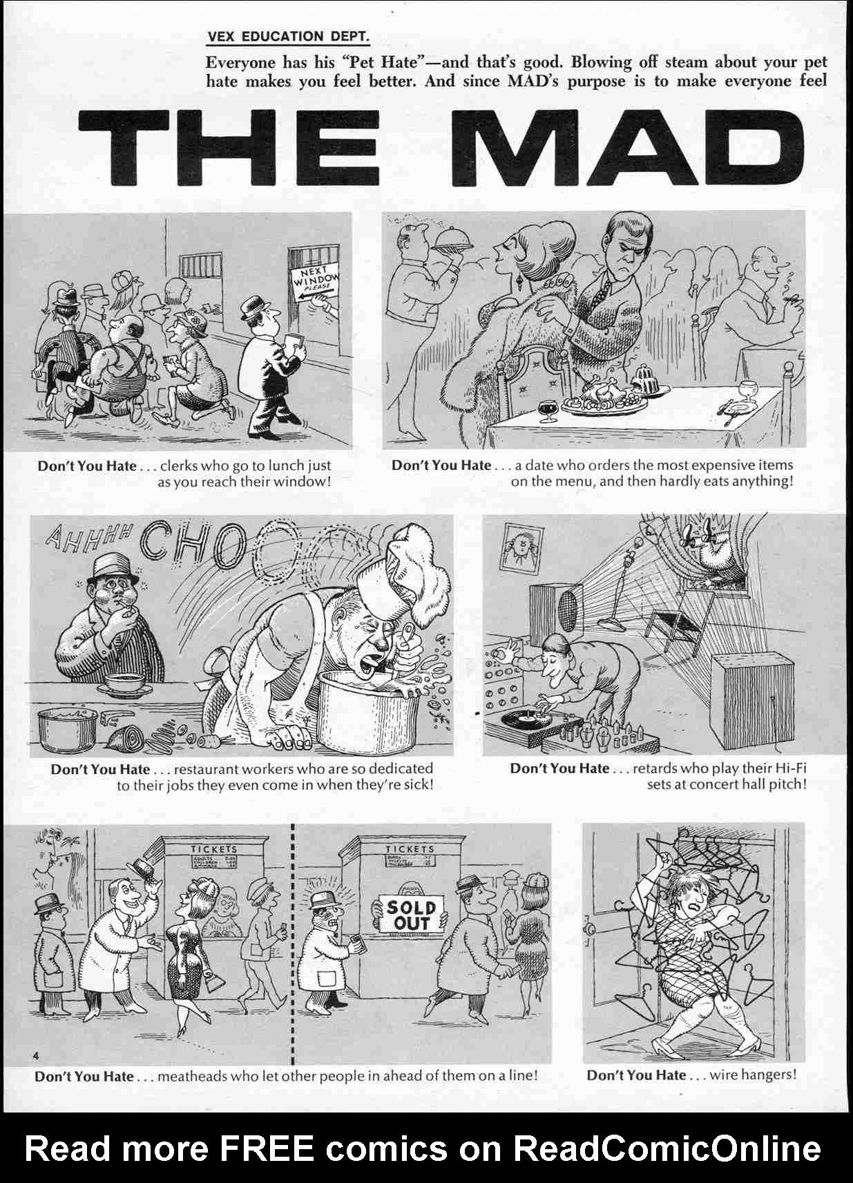Read online MAD comic - Issue #110