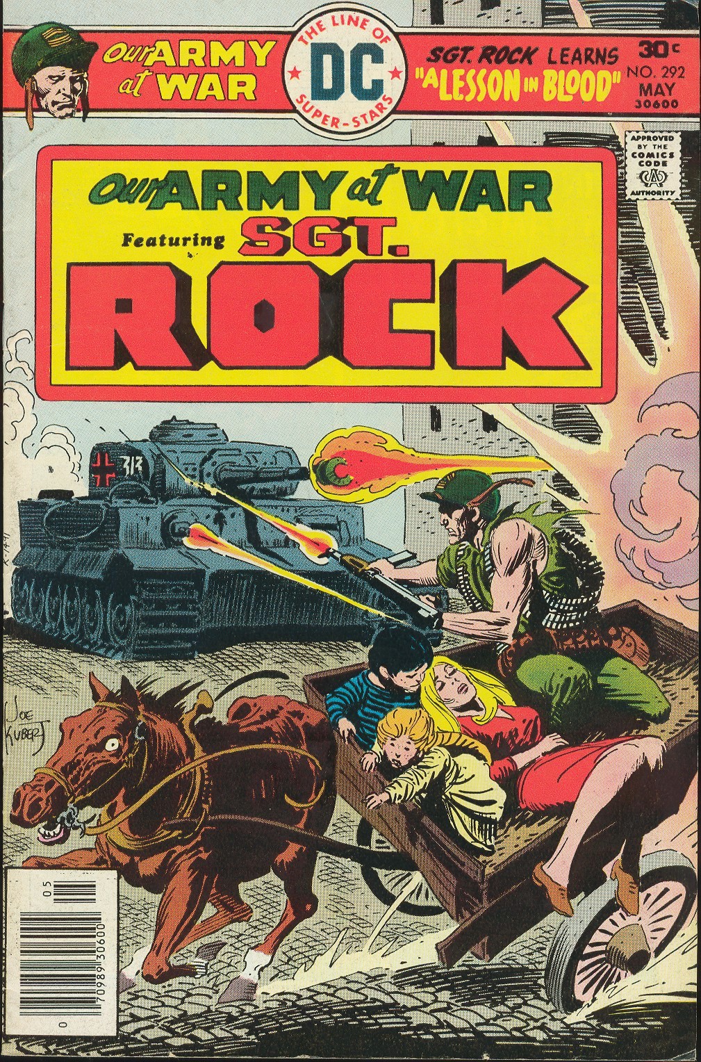 Read online Our Army at War (1952) comic - Issue #292