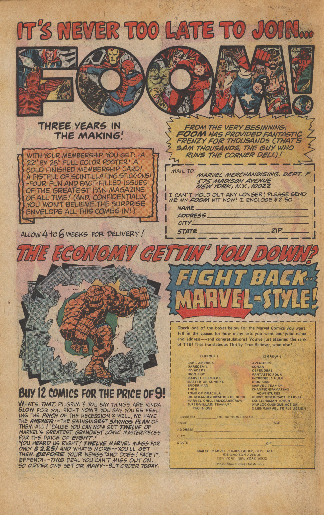 Read online Marvel Super-Heroes comic - Issue #54