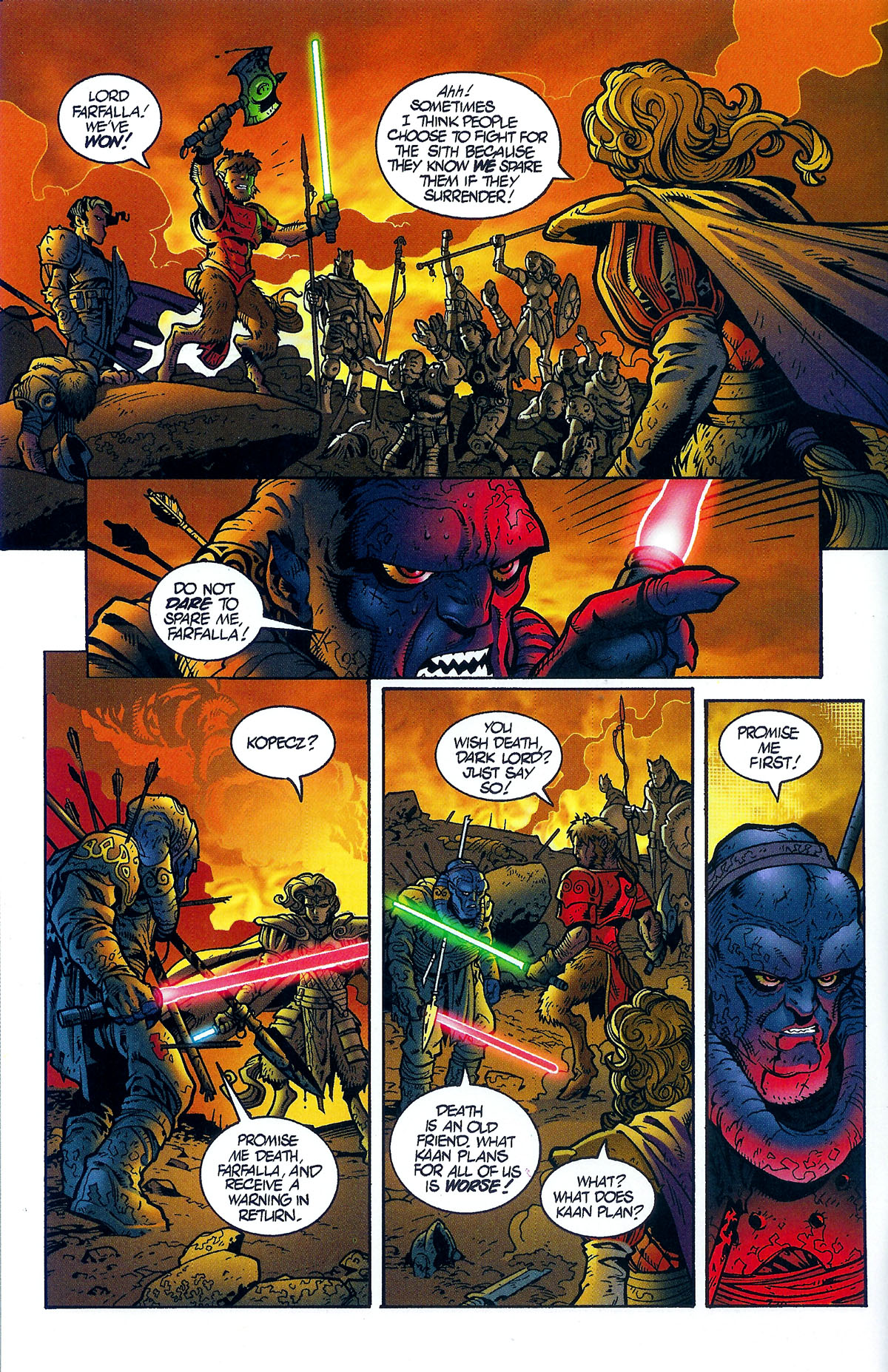 Read online Star Wars: Jedi vs. Sith comic - Issue #6