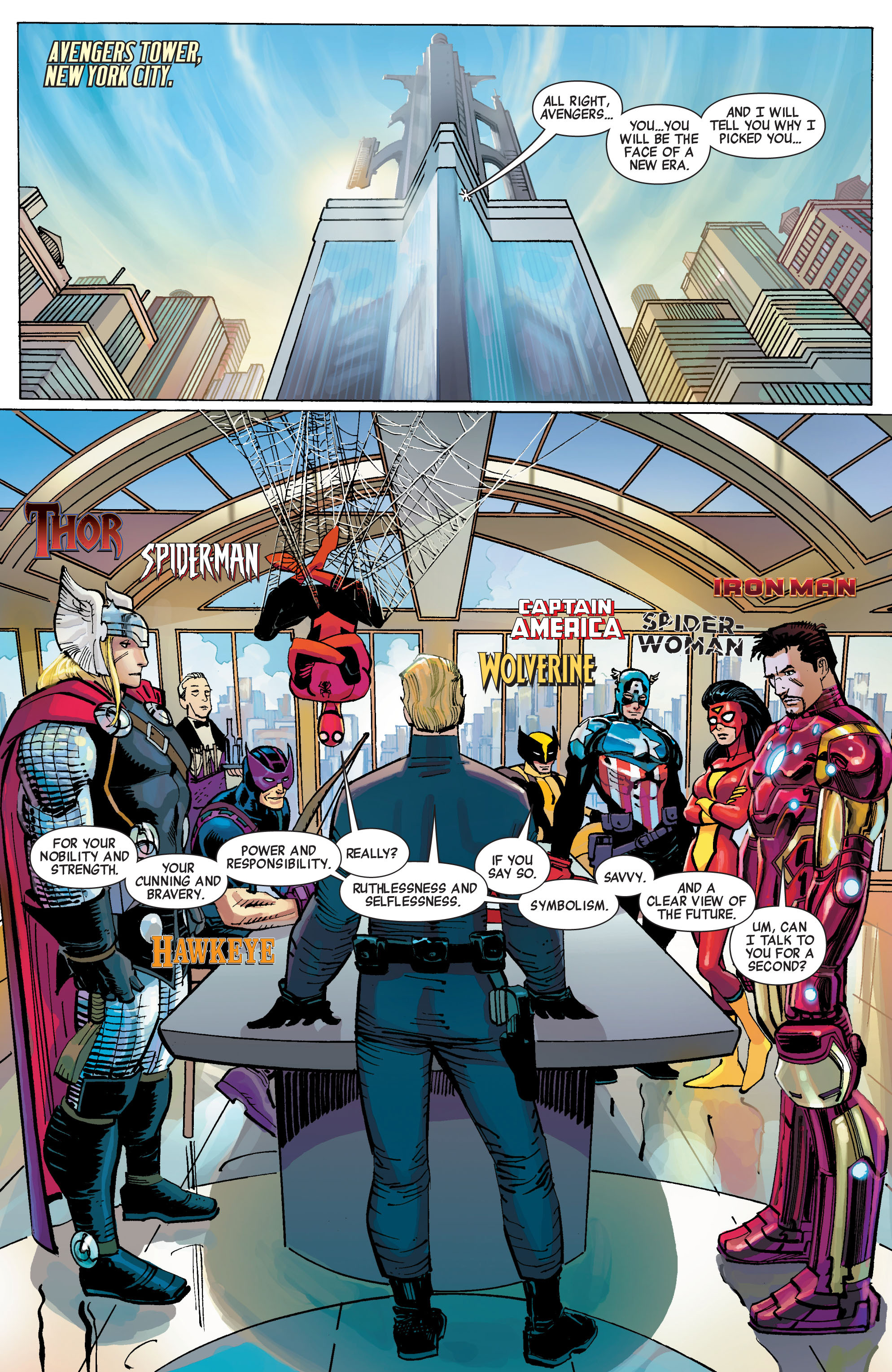 Read online Avengers (2010) comic - Issue #1