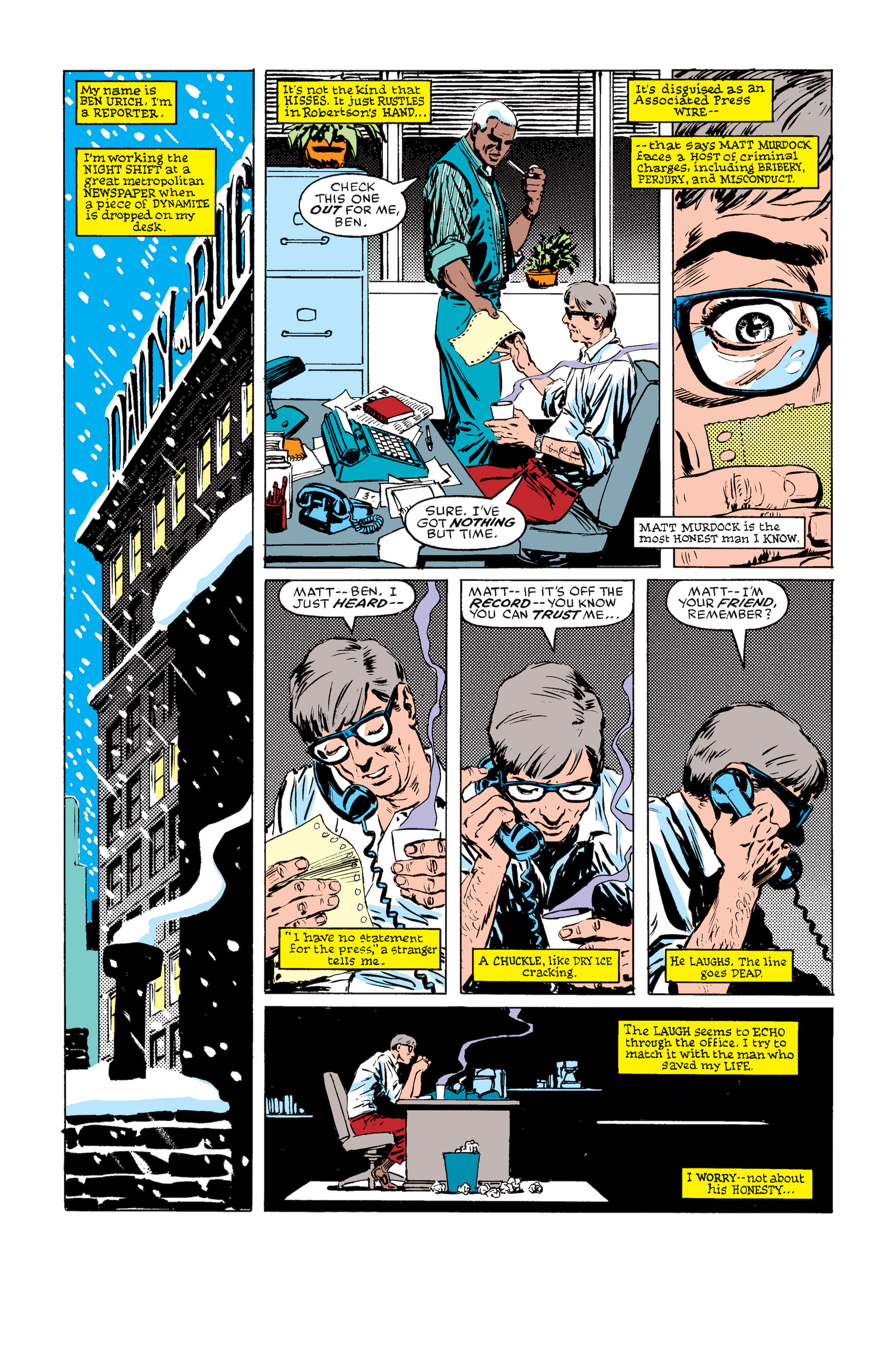 Read online Daredevil: Born Again comic - Issue # Full