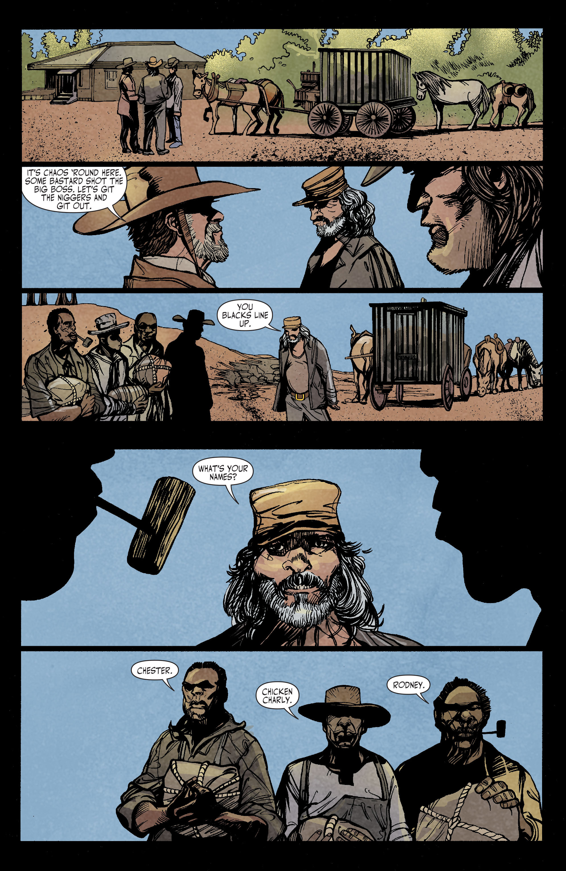 Read online Django Unchained comic - Issue #6