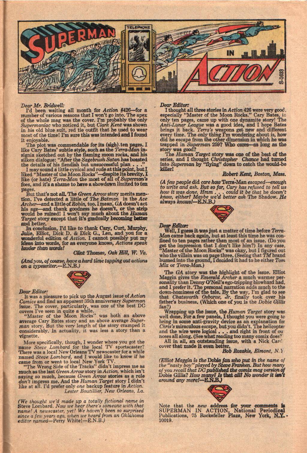 Read online Action Comics (1938) comic - Issue #430