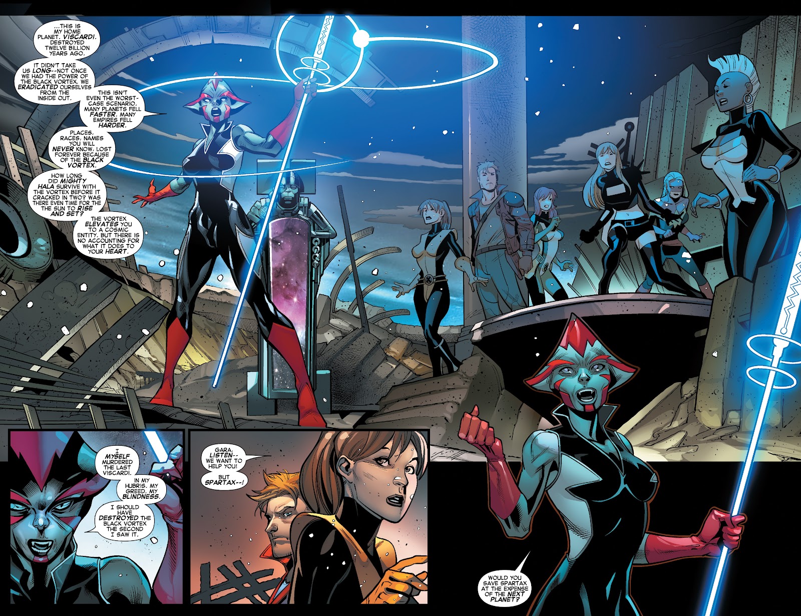 Read online Guardians of the Galaxy and X-Men: The Black Vortex comic ...