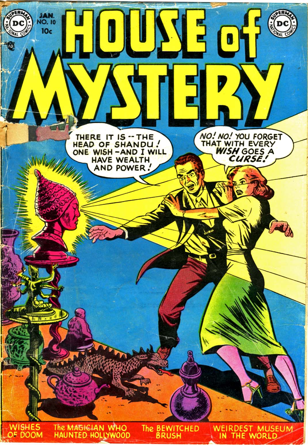 Read online House of Mystery (1951) comic - Issue #10