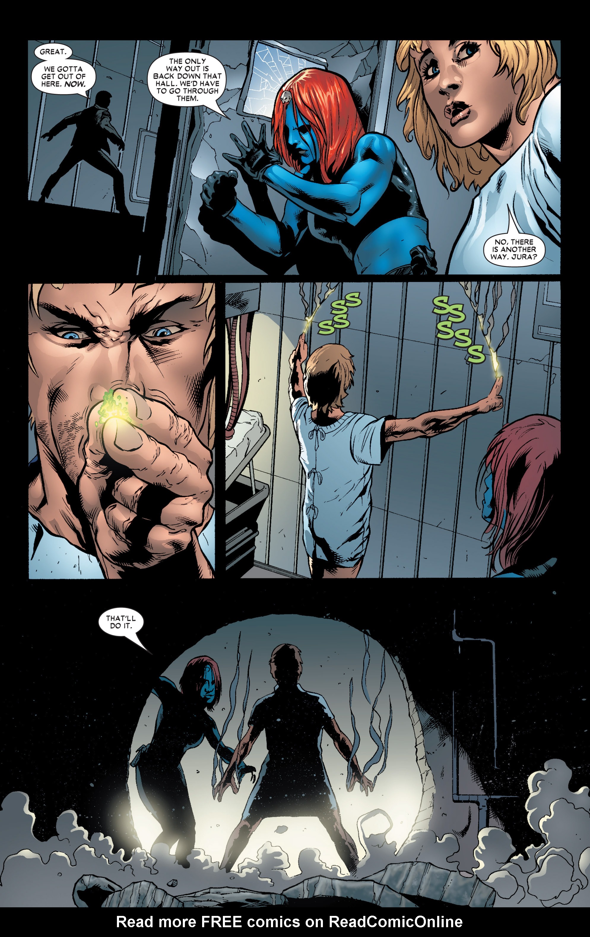 Read online Mystique comic - Issue #16