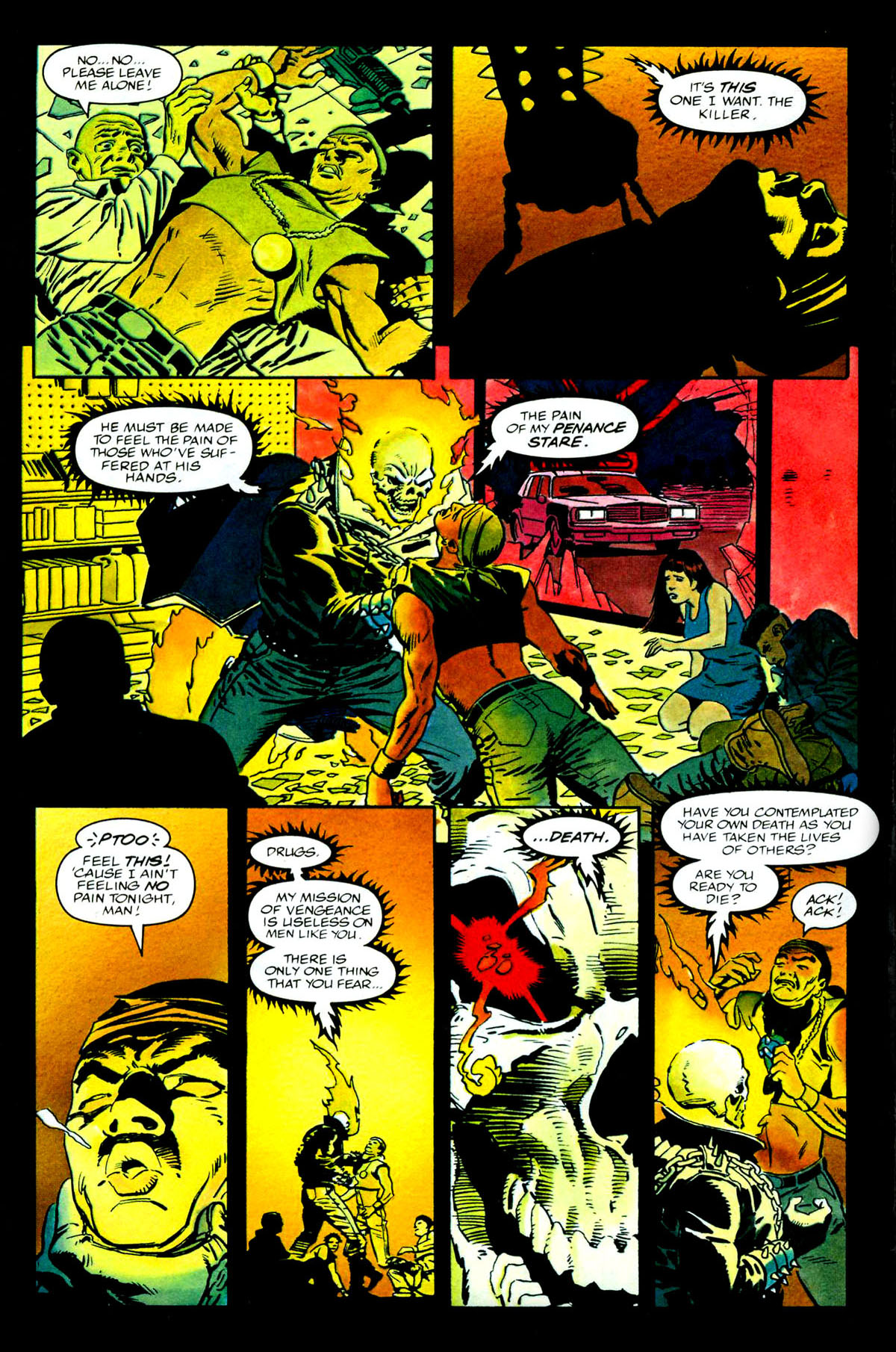 Read online Ghost Rider/Captain America: Fear comic - Issue # Full