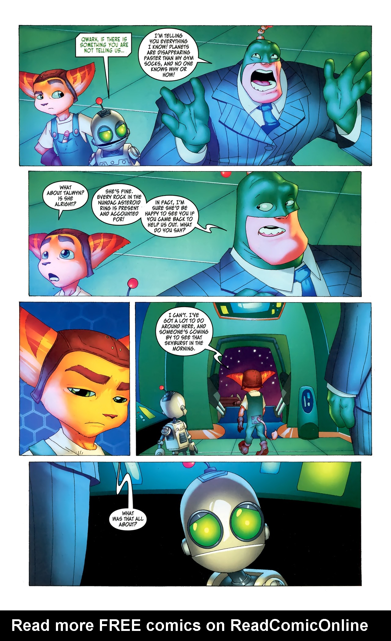 Read online Ratchet & Clank comic - Issue #1