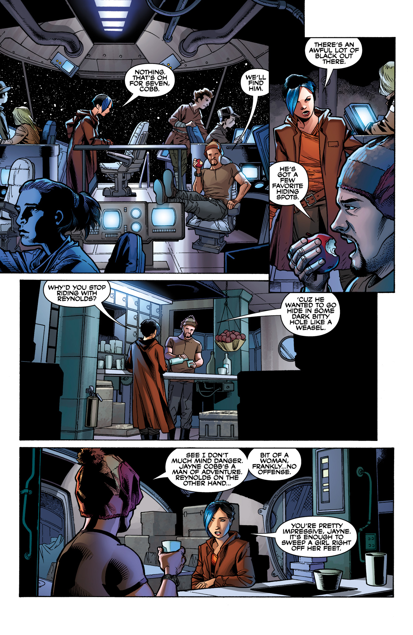 Read online Serenity: Firefly Class 03-K64 Leaves on the Wind comic - Issue #2