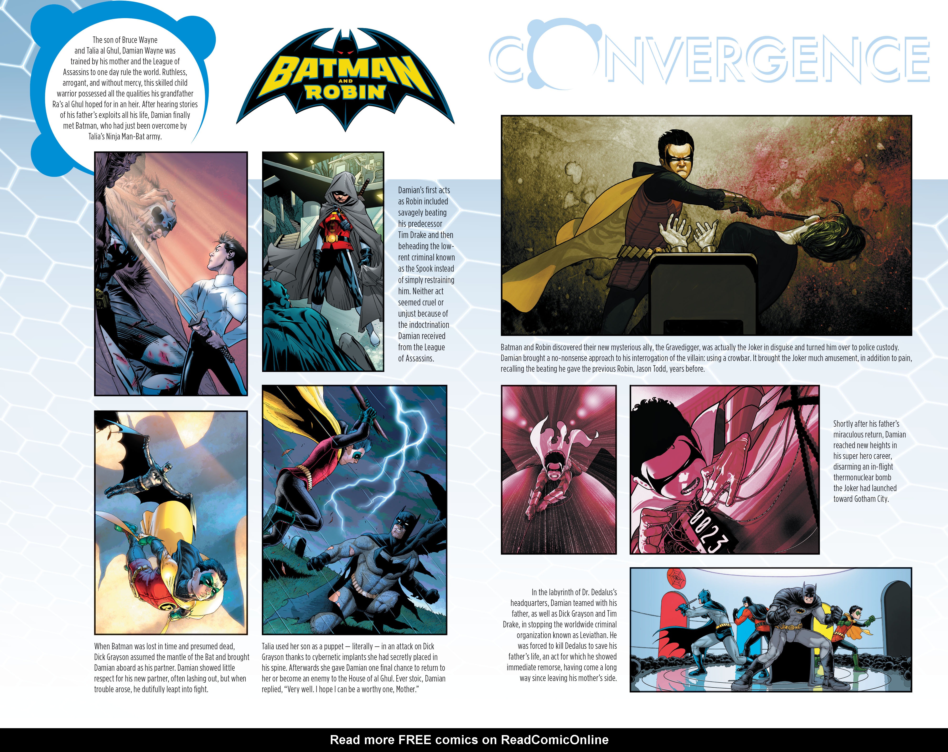 Read online Convergence Batman and Robin comic - Issue #1