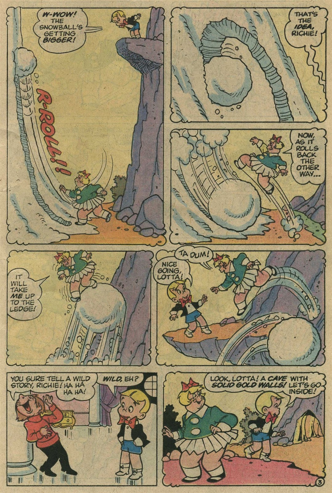 Read online Richie Rich & His Girl Friends comic - Issue #16