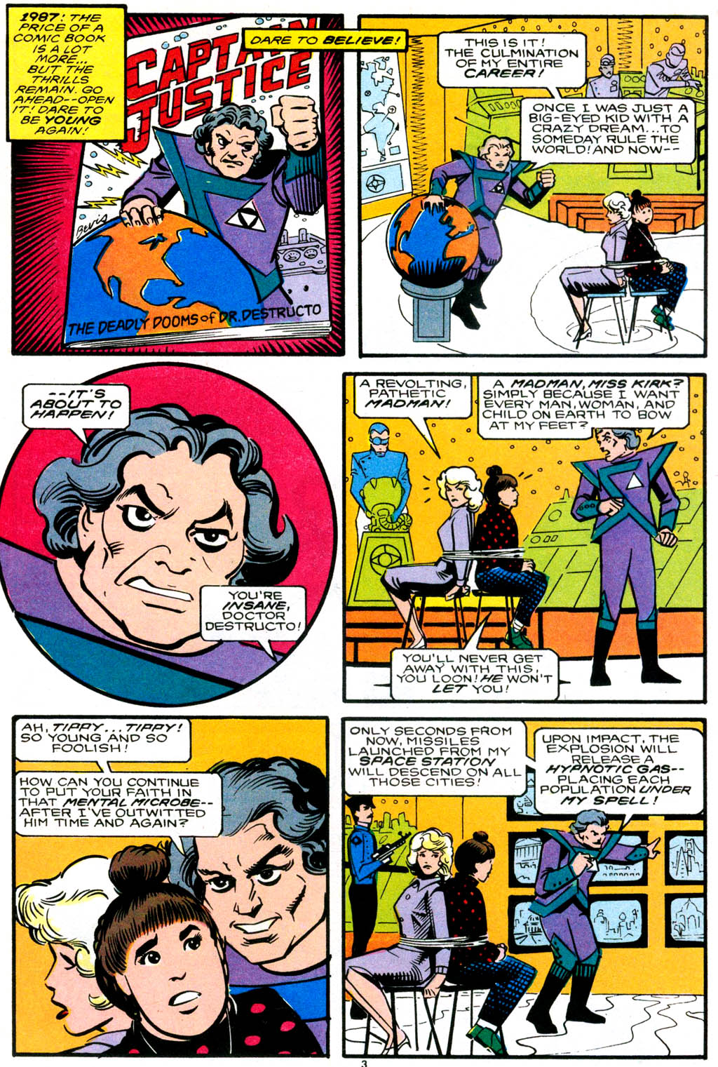 Read online Captain Justice comic - Issue #1