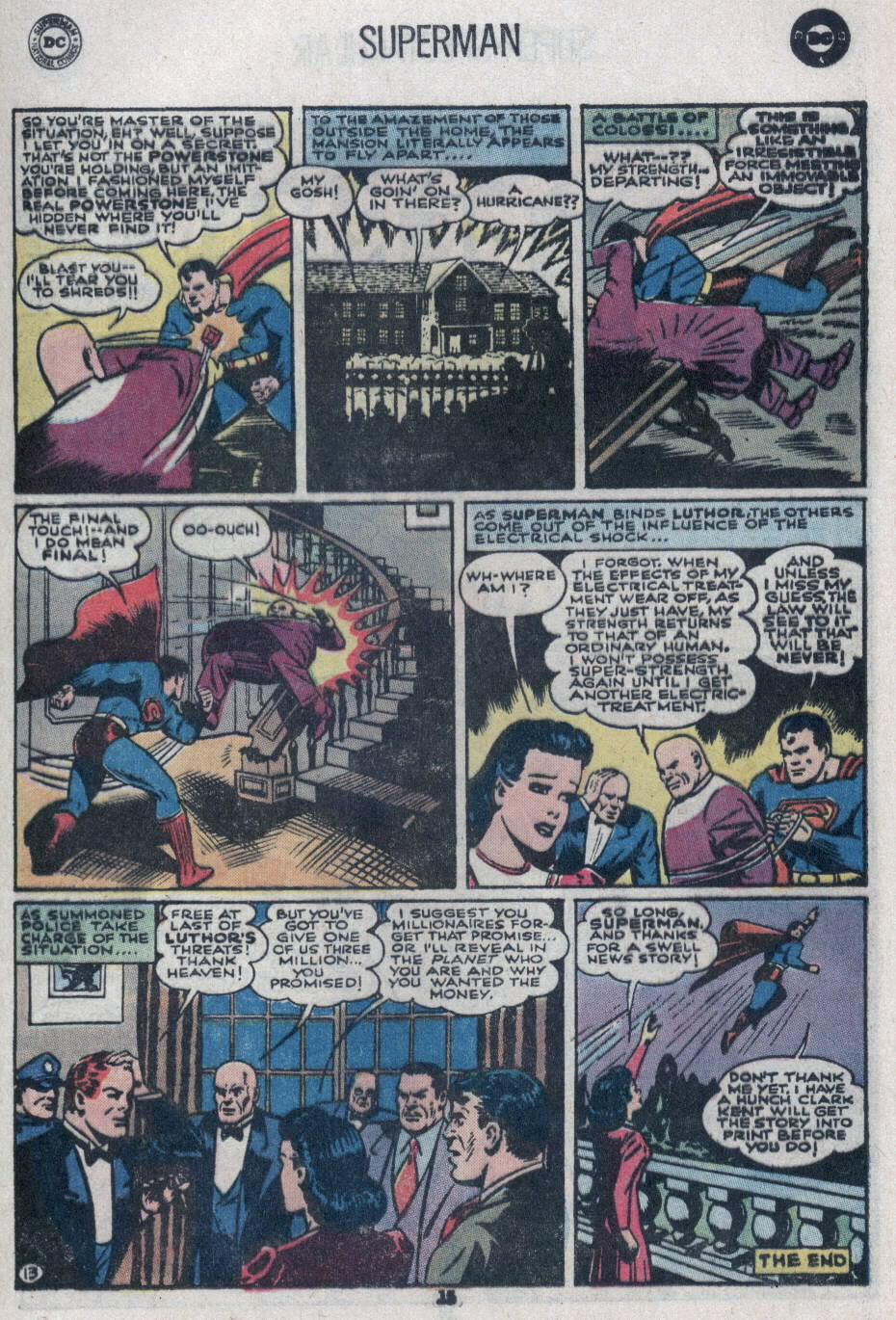 Read online Superman (1939) comic - Issue #252