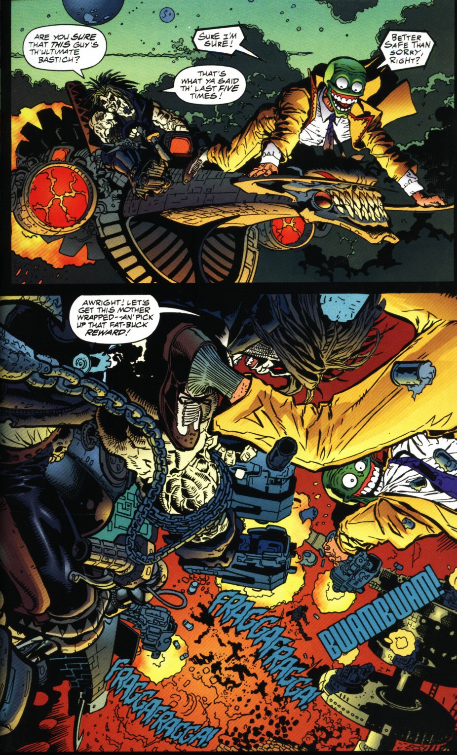 Read online Lobo/Mask comic - Issue #2