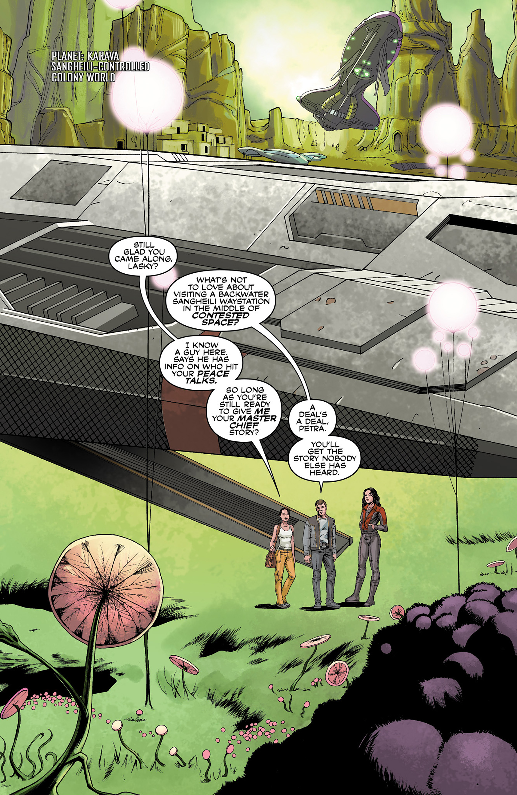 Read online Halo: Escalation comic - Issue #5