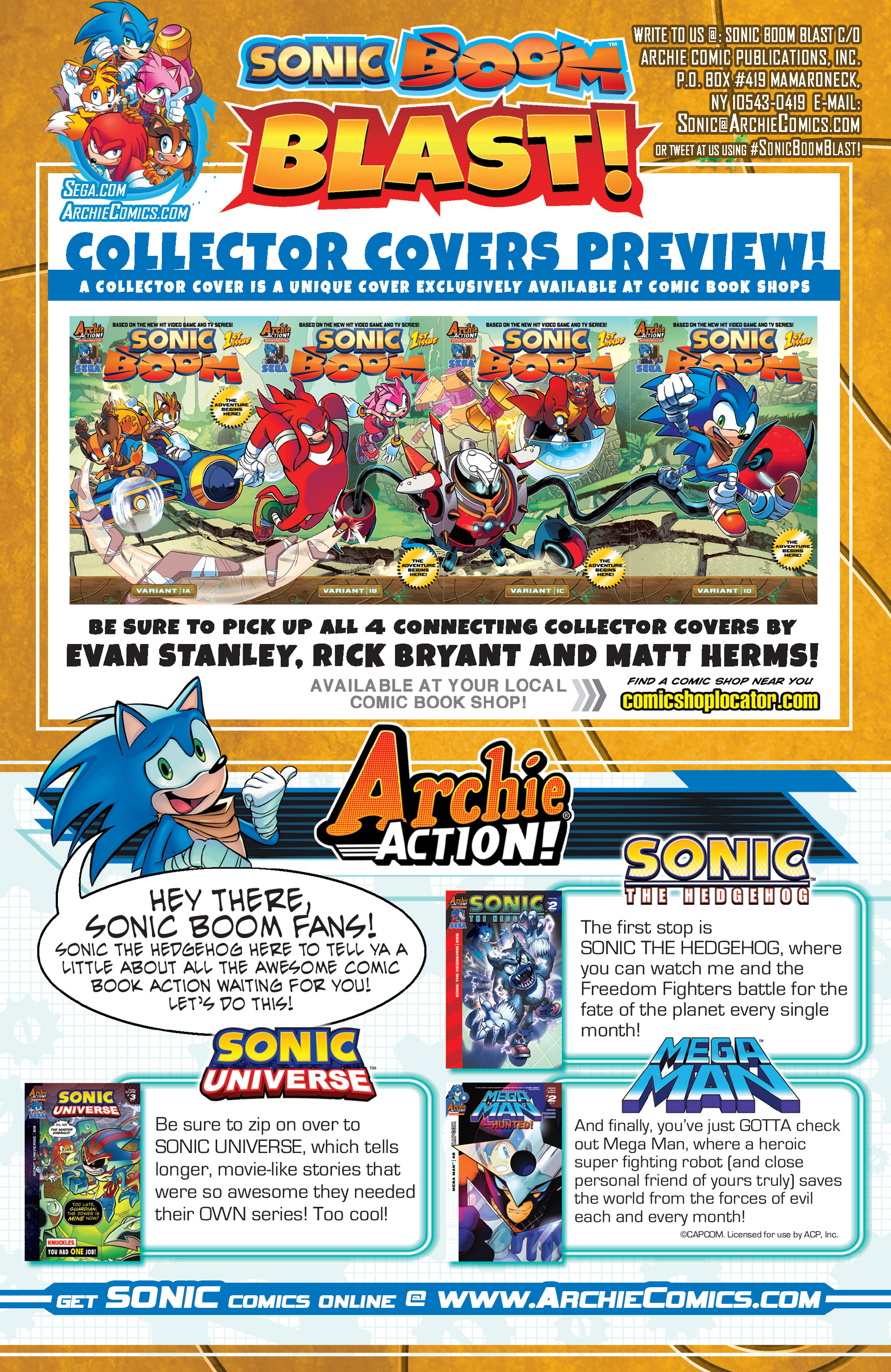 Read online Sonic Boom comic - Issue #1