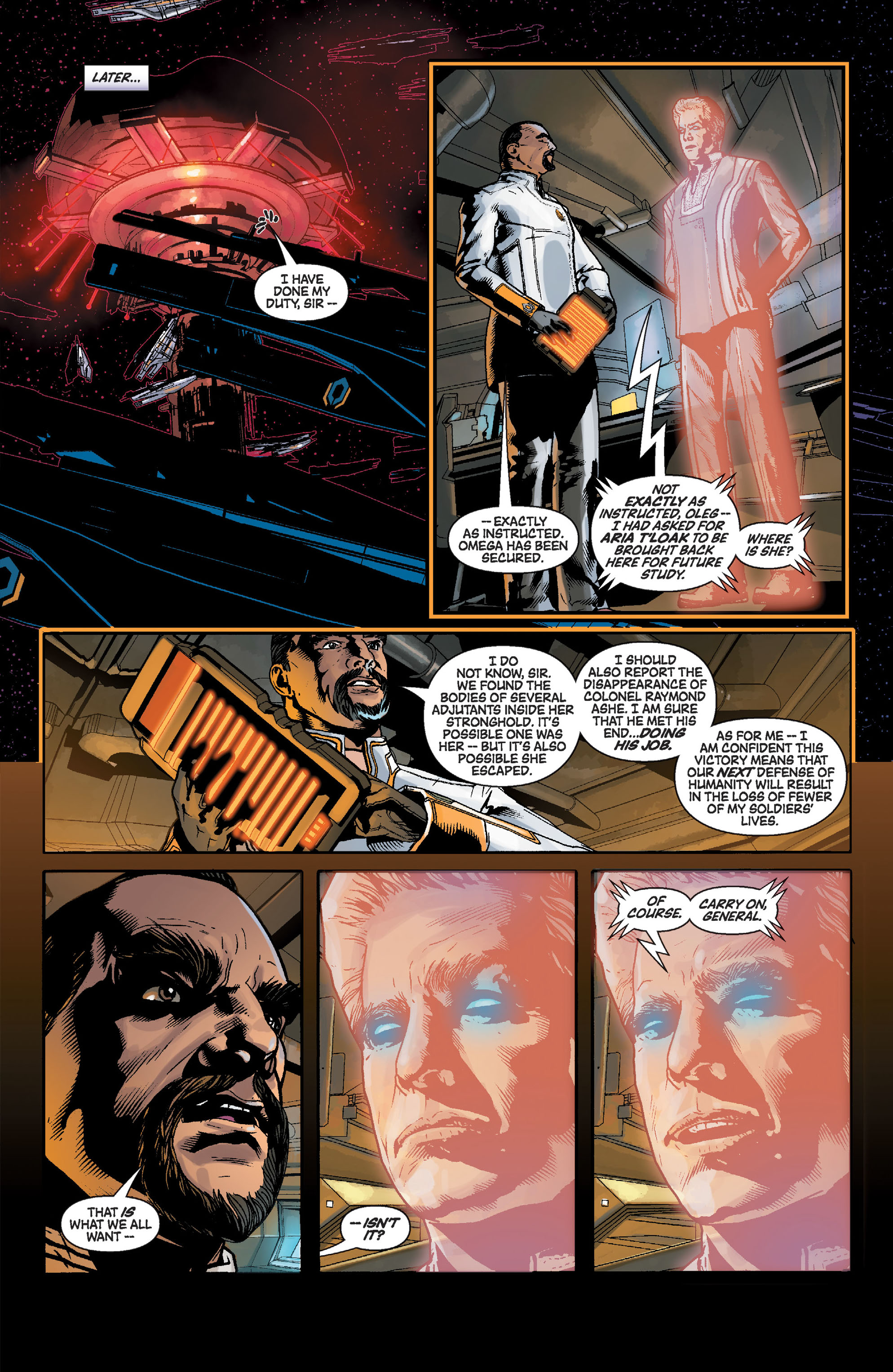 Read online Mass Effect: Invasion comic - Issue # TPB