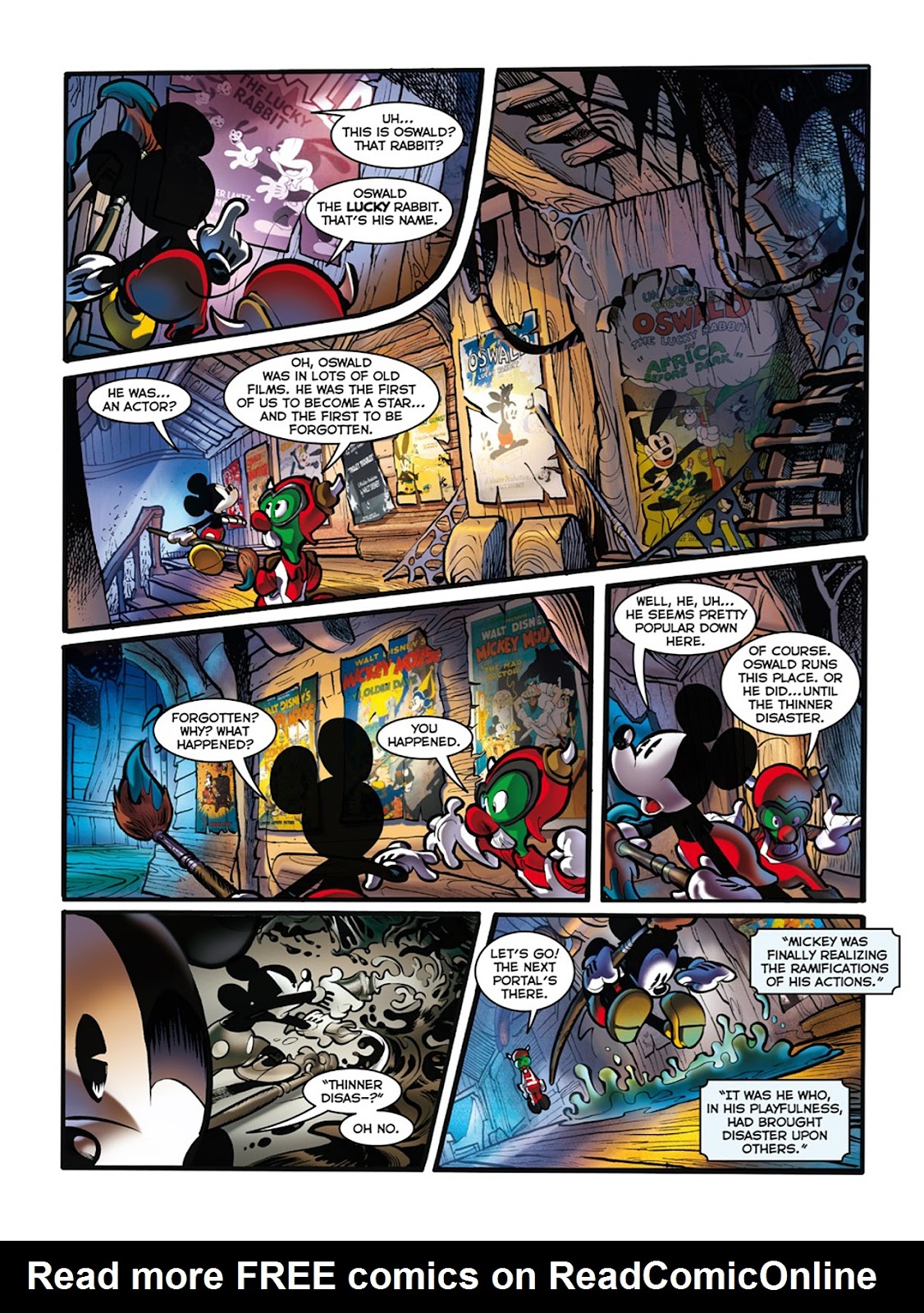 Read online Epic Mickey: The Graphic Novel comic - Issue # Full
