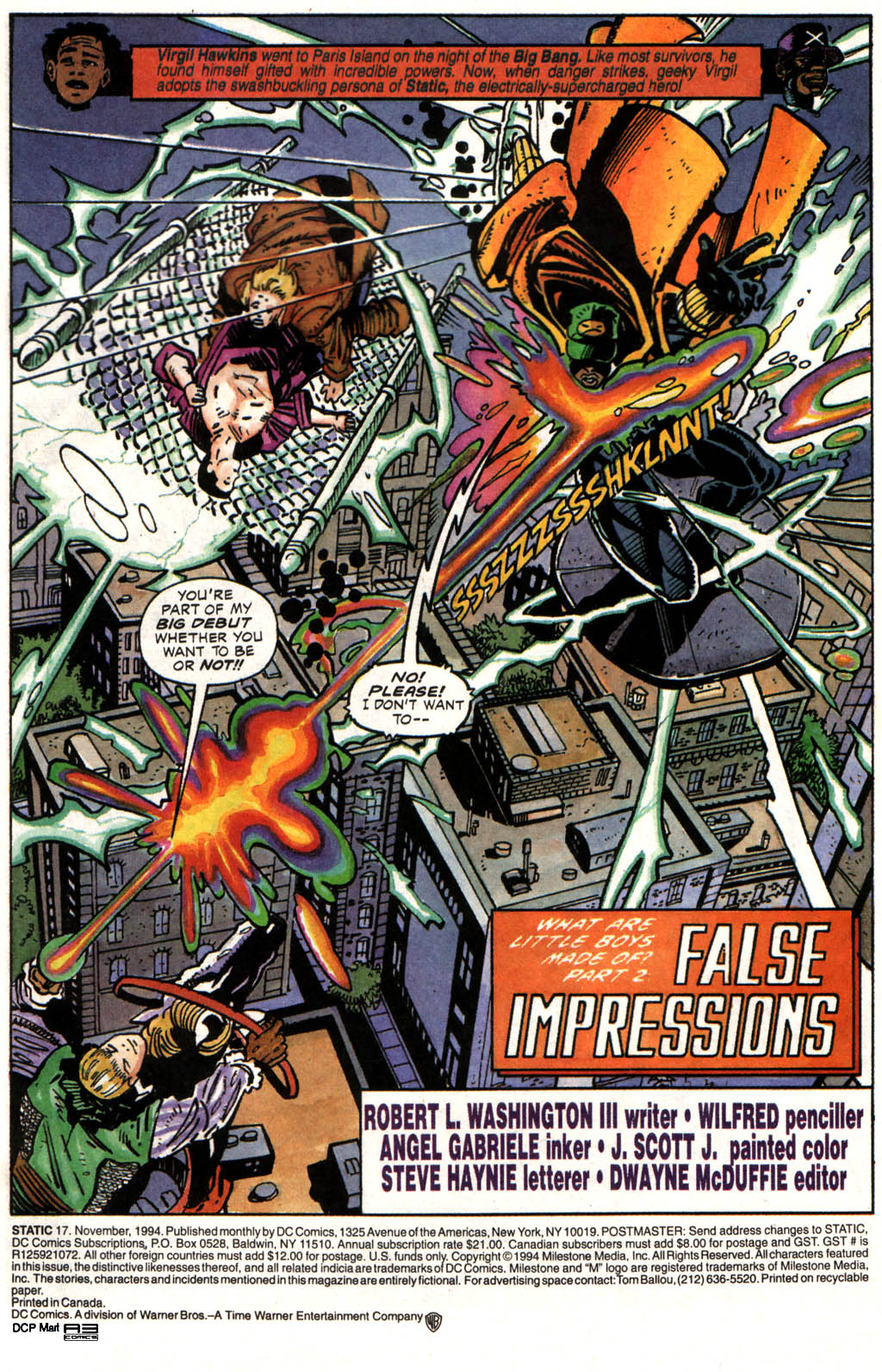 Read online Static comic - Issue #17