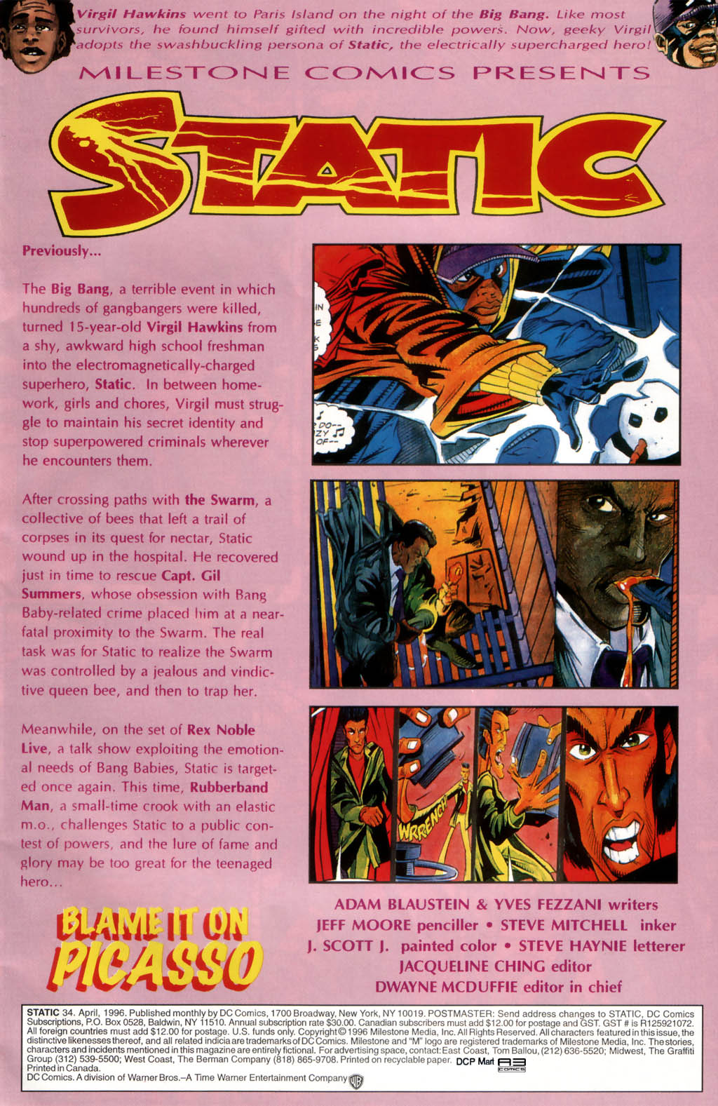 Read online Static comic - Issue #34