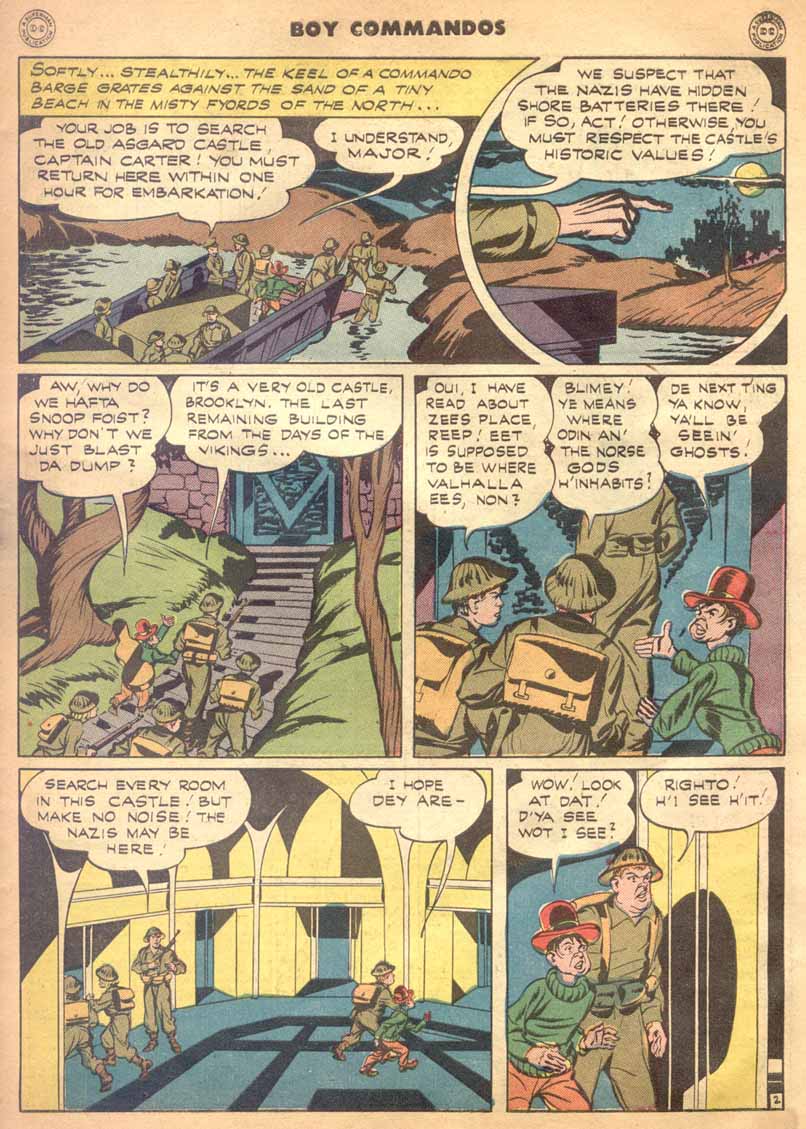 Read online Boy Commandos comic - Issue #7