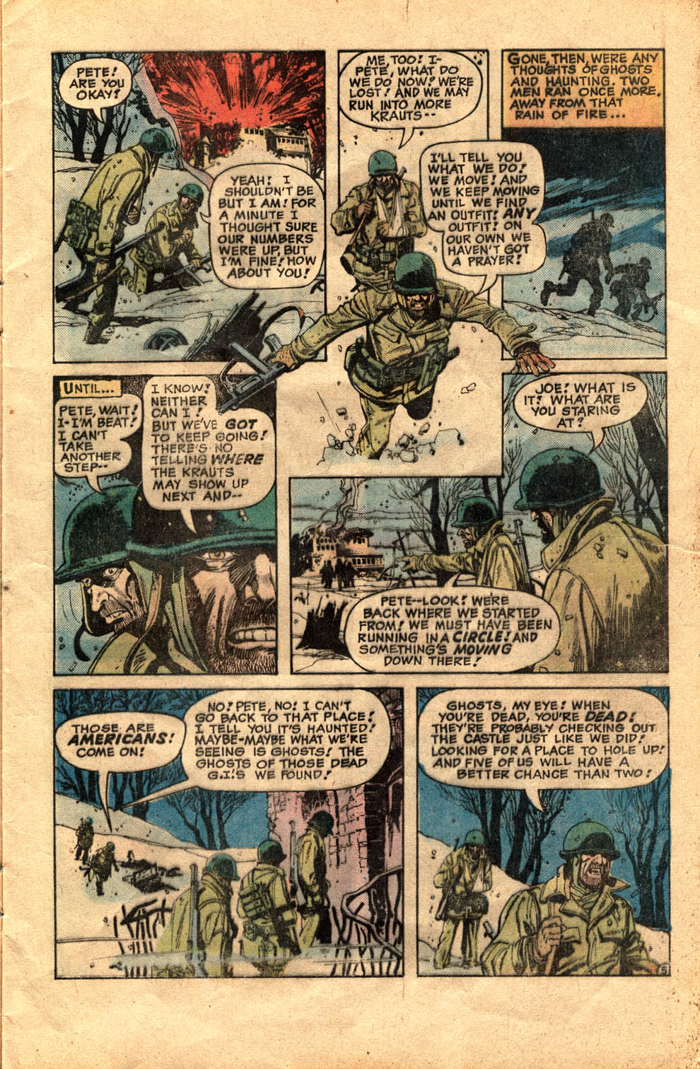 Read online Weird War Tales (1971) comic - Issue #40