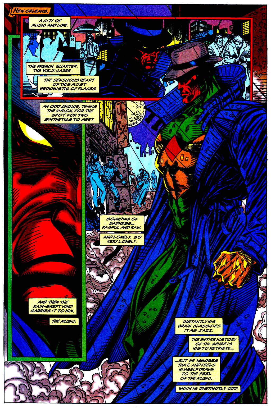 Read online The Vision comic - Issue #1