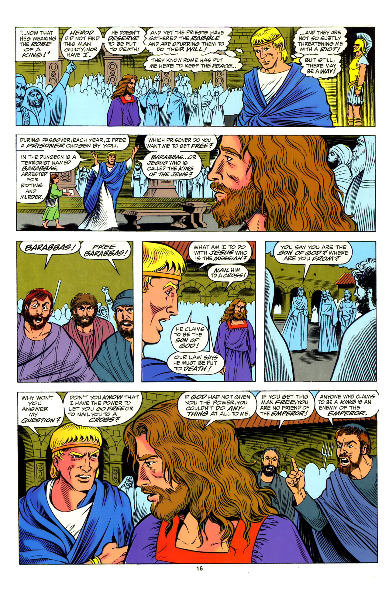 Read online The Life of Christ: The Easter Story comic - Issue # Full