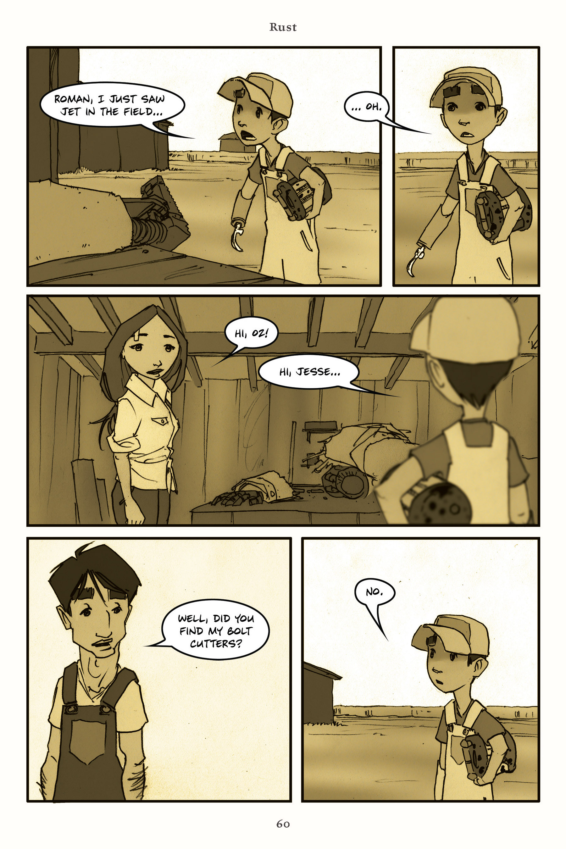 Read online Rust comic - Issue # TPB 2