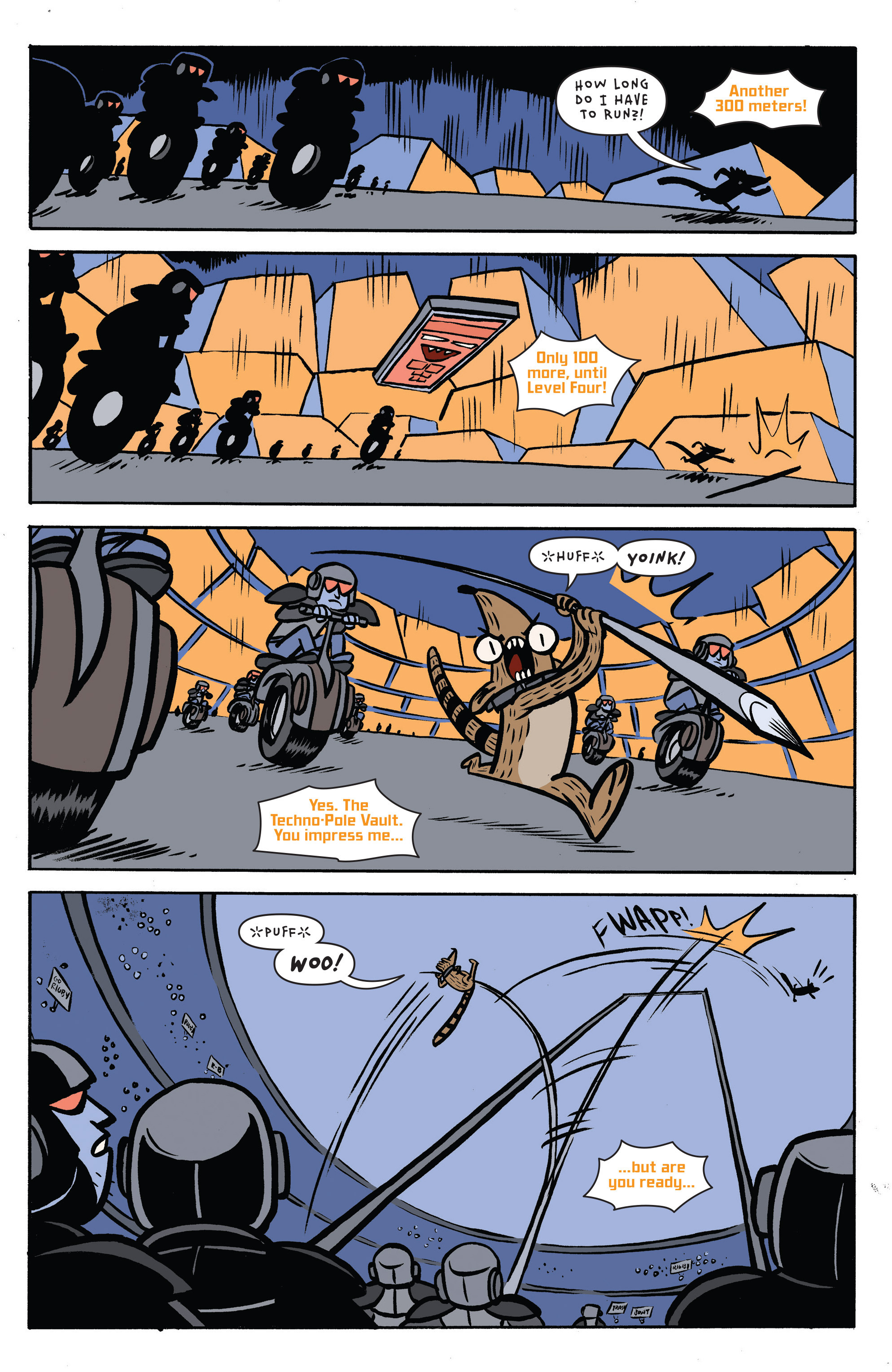 Read online Regular Show comic - Issue #25