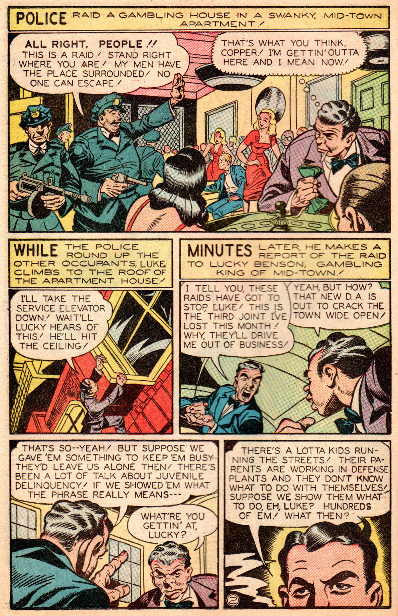 Read online Daring Comics comic - Issue #12