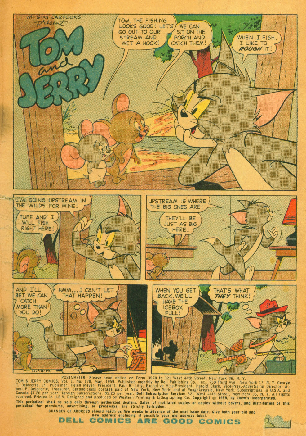 Read online Tom & Jerry Comics comic - Issue #178