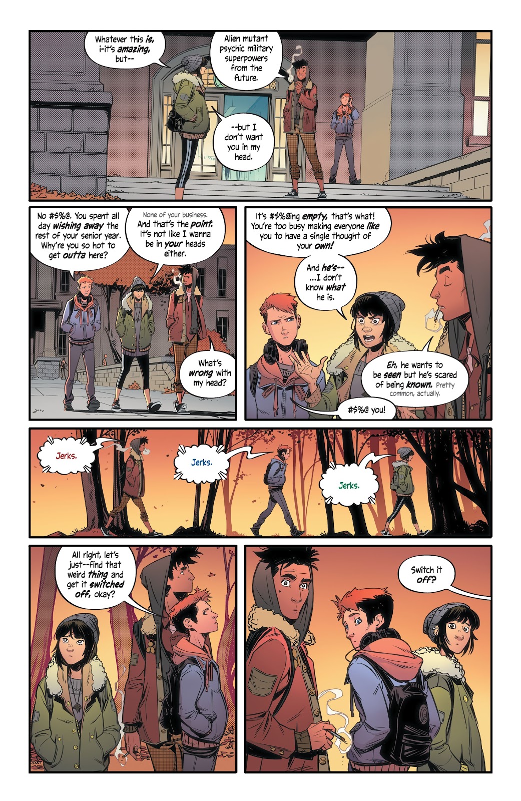 Read online Alienated comic - Issue #1