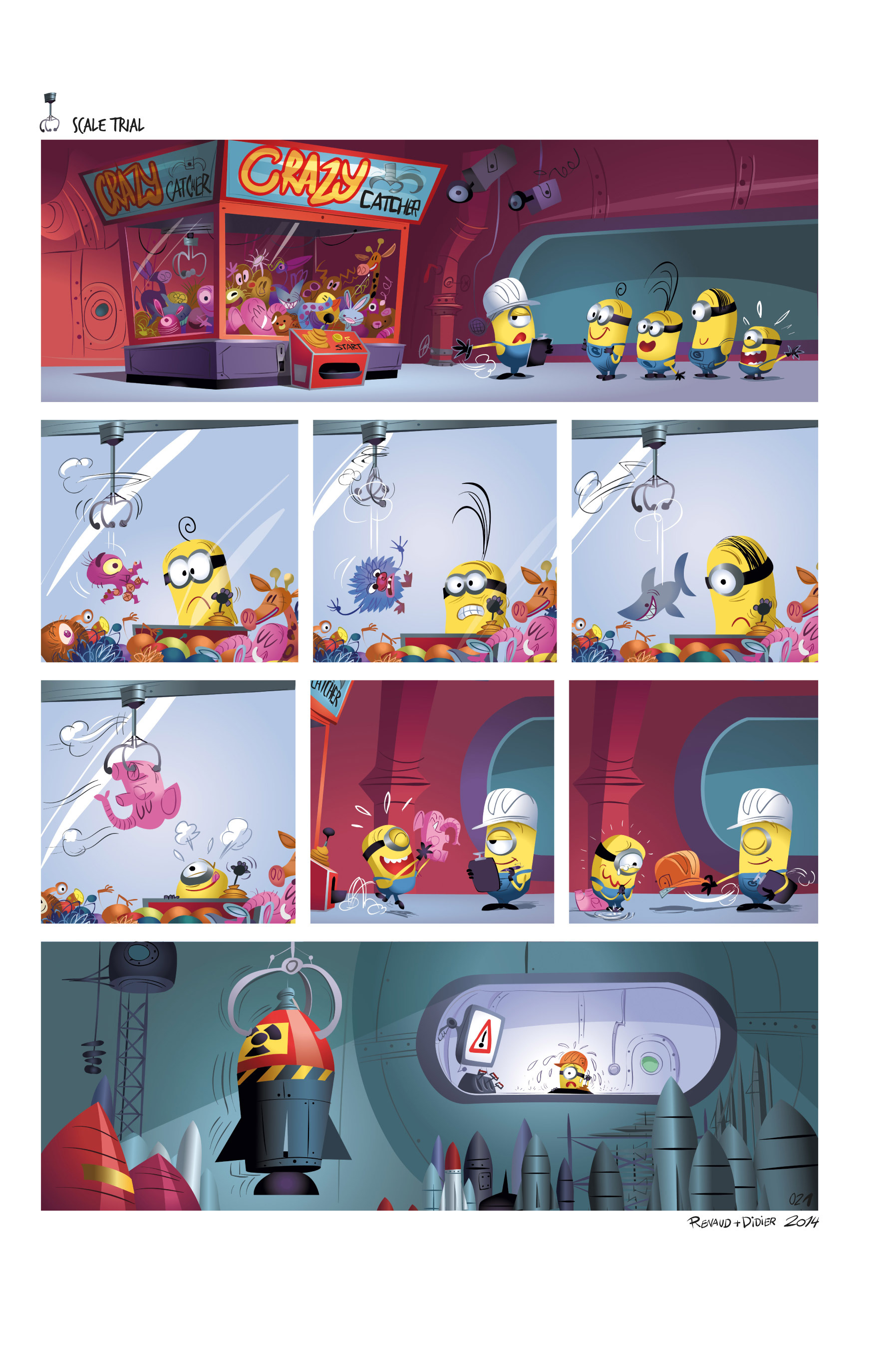 Read online Minions comic - Issue #1