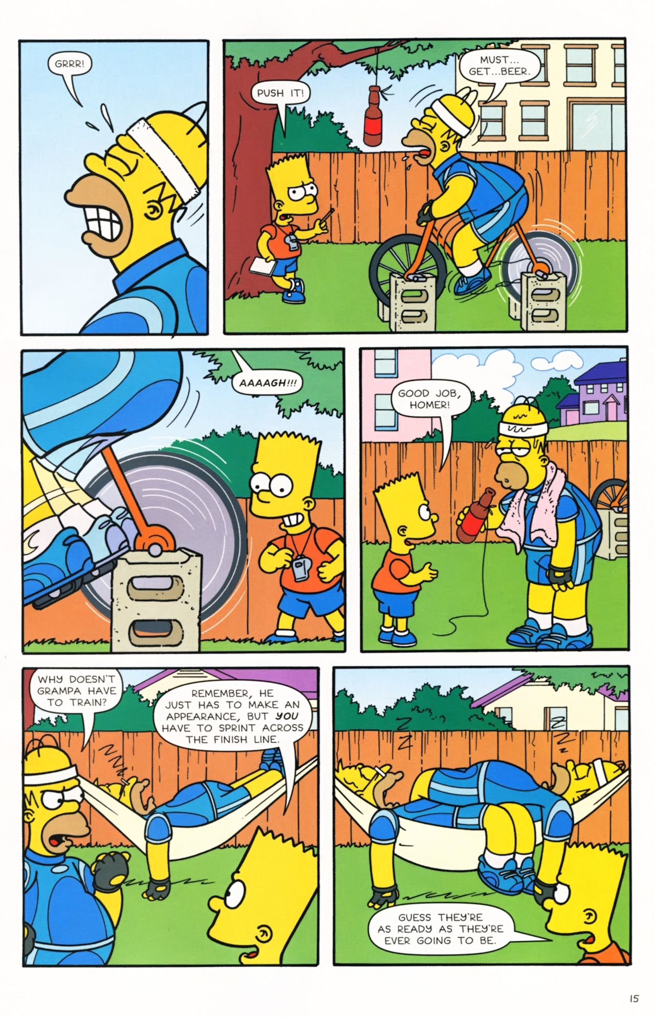 Read Online Simpsons Comics Comic Issue 166